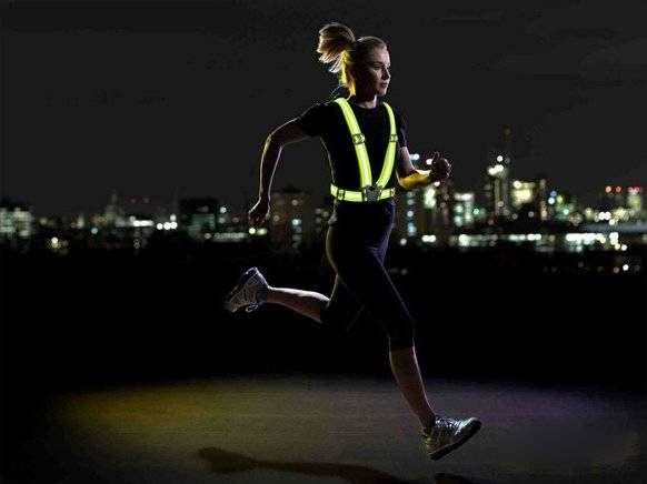 Unisex Adjustable Reflective Safety Harness Vest Orange - Choetech.eu ...